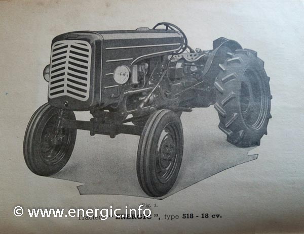 Energic Tracteur 518 | Energic
