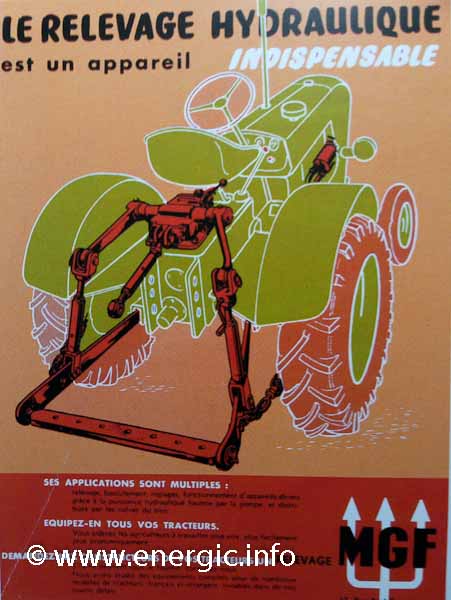 Dynabloc hydraulic & mechanical to 3 point lift | Energic